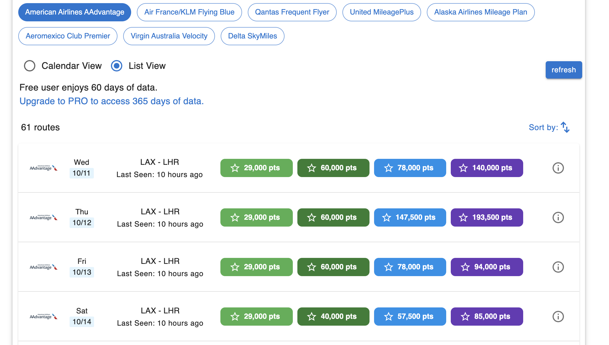 AwardTool | Discover Amazing Award Flight Availability with Ease